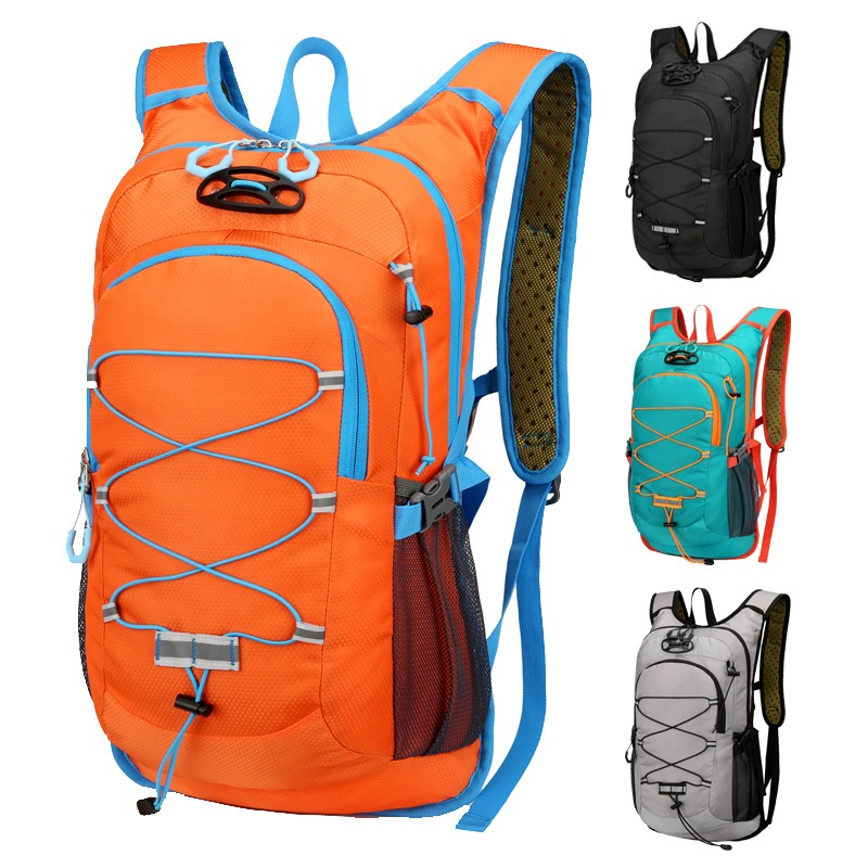 Ultra Light Cycling Bag 15L Water Backpack Night Reflective with Helmet ...