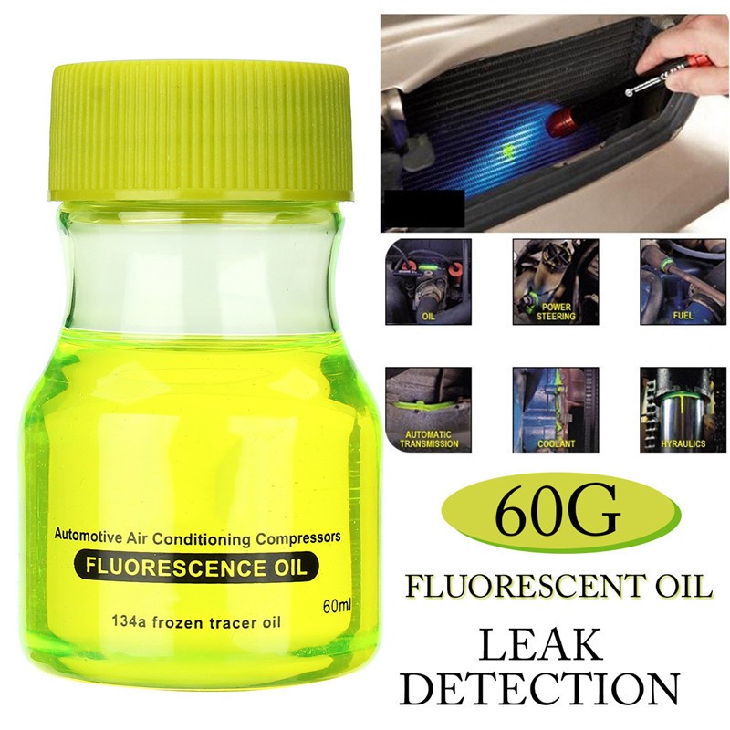 Fluorescent Leak Fluorescence Oil Detection Leak Test UV Dye 60g For ...