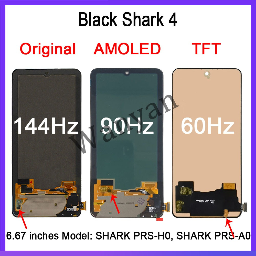 LCD /AMOLED/TFT For Black Shark 1 2 2 Pro 3 3S 4 4 Pro 5 Pro LCD ...