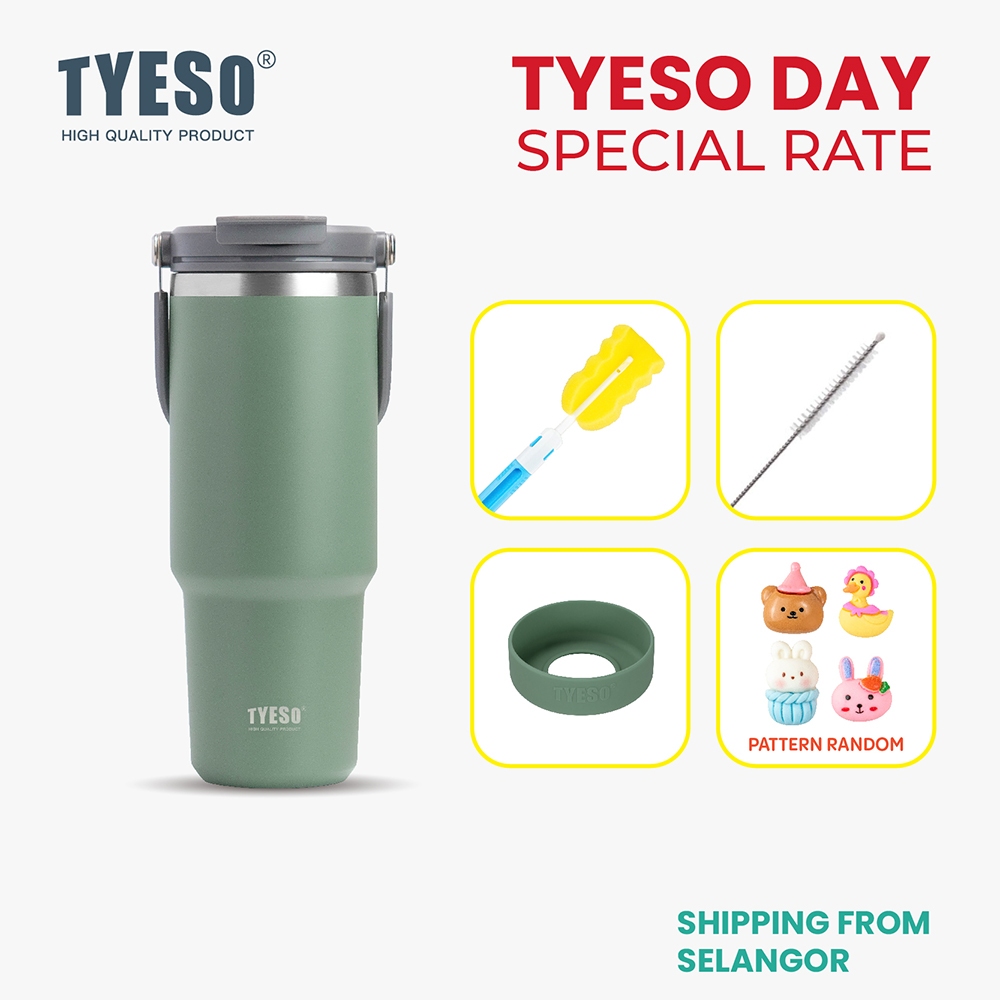TYESO TS-8826/TS-8827/TS-8828/ 600ml/750ml/900ml Vacuum Insulated Tumbler Keep Cold And Hot With ...
