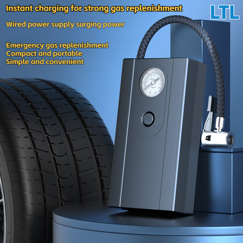 Car mounted inflation pump 12V inflation pump Small portable car ...