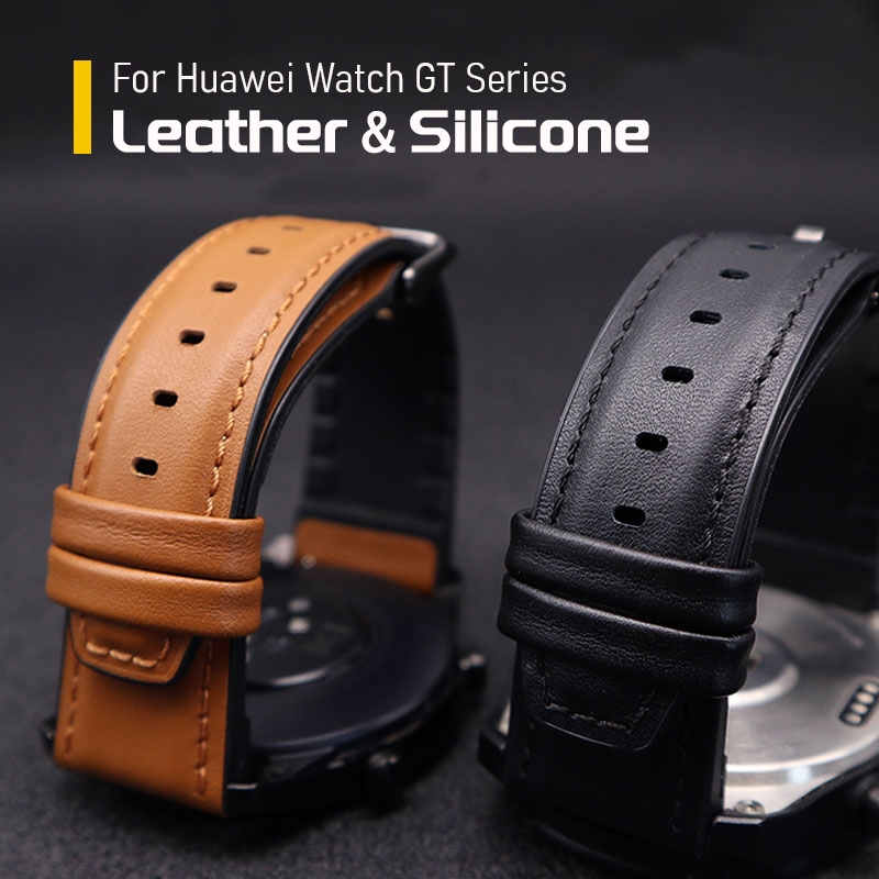 Silicone Leather Straps for Huawei Watch GT4 46mm for Huawei Wach 4 Pro ...