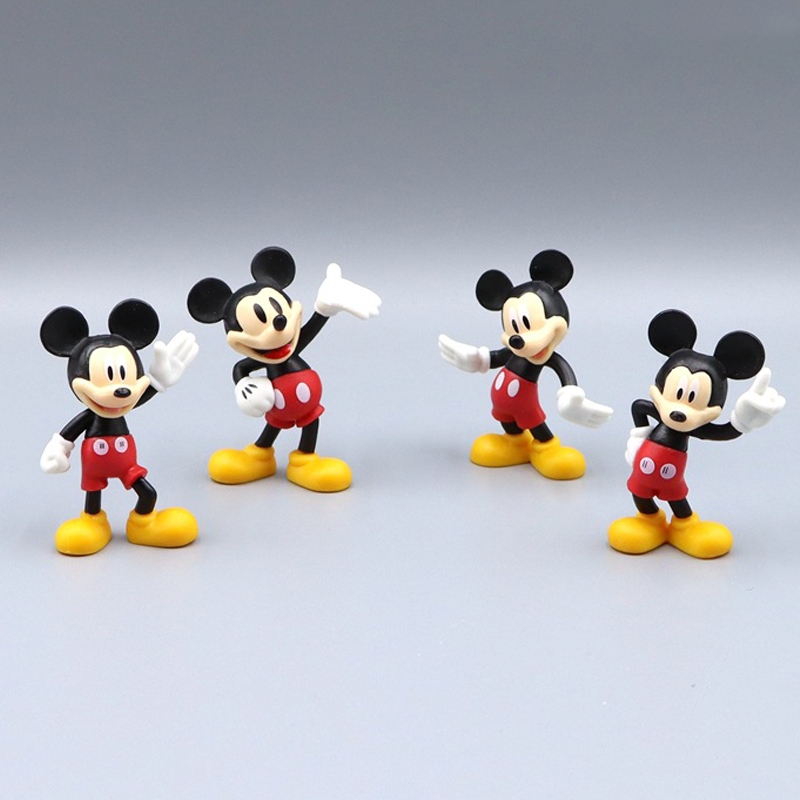 1Pcs 6cm Disney Anime Cartoon Mickey Mouse Figure Oswald the Lucky ...
