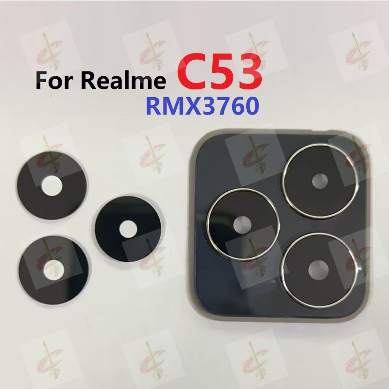 Camera lens for Realme C53 RMX3760 lens frame cover replacement ...
