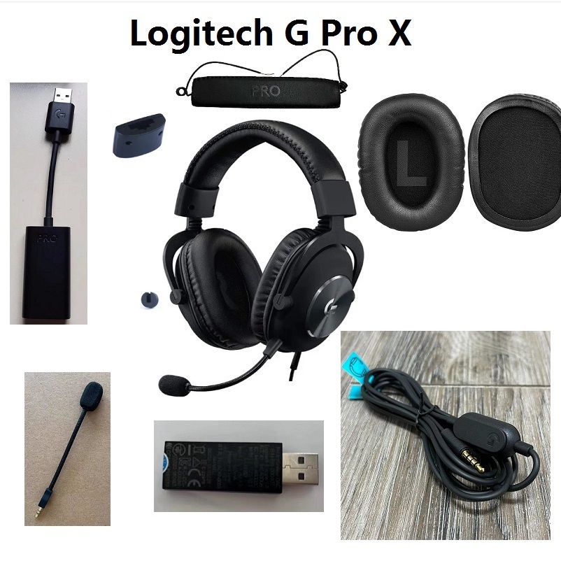 Original Spare parts for Logitech G Pro X headset Replacement Gprox ...