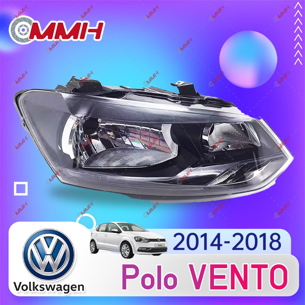 Volkswagen Polo 2014-2018 Polo Vento Headlamp Headlight Sedan&Hatchback ...