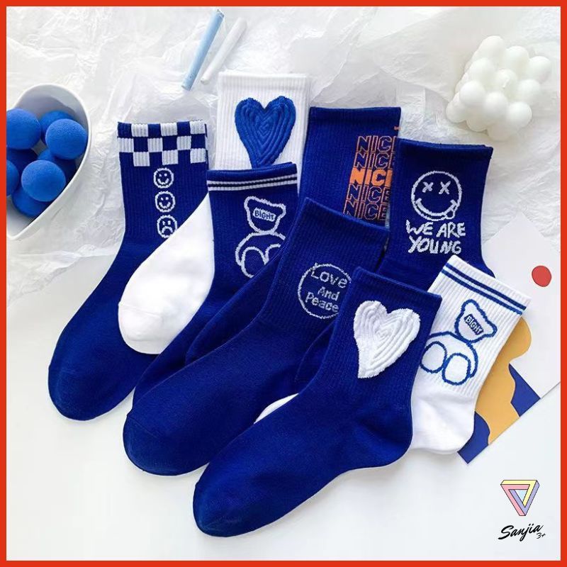 [Ready Stock] Women stock Korean sock long socks Women mid socks for ...