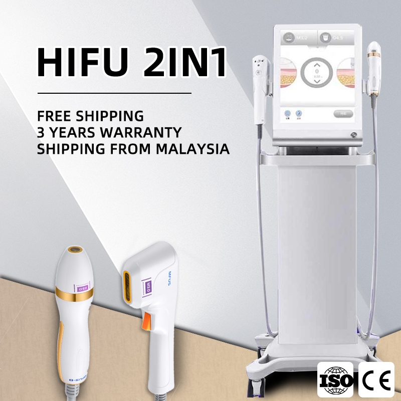 Portable HIFU 4D 2 IN 1 Ultrasound Radar Carved Anti-aging Skin Lifting ...