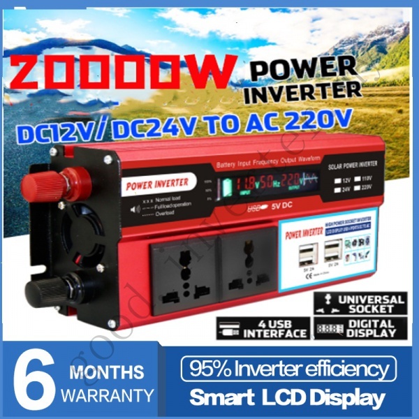 【Free Shipping】20000w Inverter Solar Power Supply Voltage Converter ...