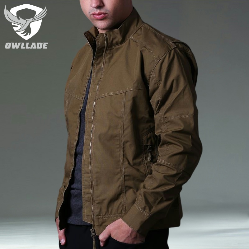 EAGLADE Tactical Bomber Pilot Men CK540 In Brown Waterproof Windproof ...