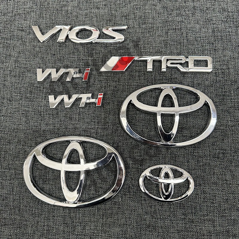 Toyota VIOS DUGONG 2007-2013 NCP93 electroplated silver front and rear ...