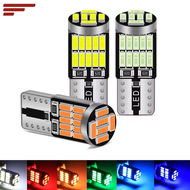 1pcs T10 Led Bulb W5W 194 168 501 Dome Light Peanut Bulb Car Interior Indicator Signal Light ...