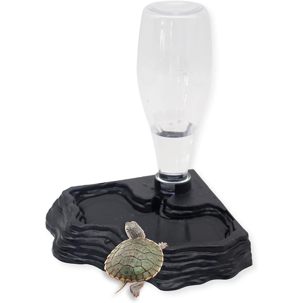 Reptile Water Feeder Automatic Turtle Water Dispenser Waterer Feeder ...