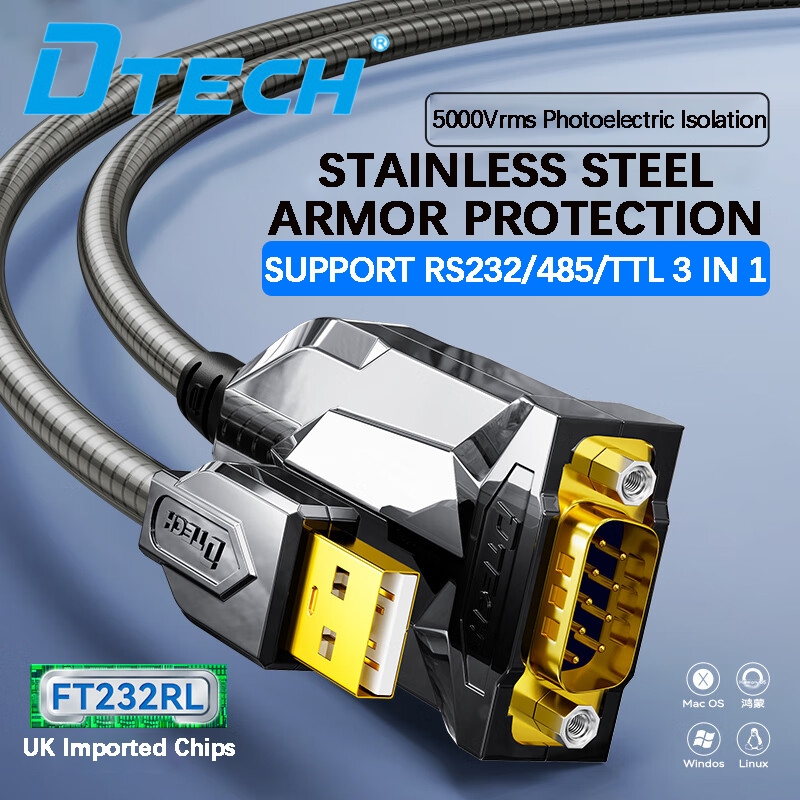 Dtech USB to RS232 485 TTL Serial Cable Testing Tool 485 to USB ... Dtech USB to RS232 485 TTL Serial Cable Testing Tool 485 to USB ...