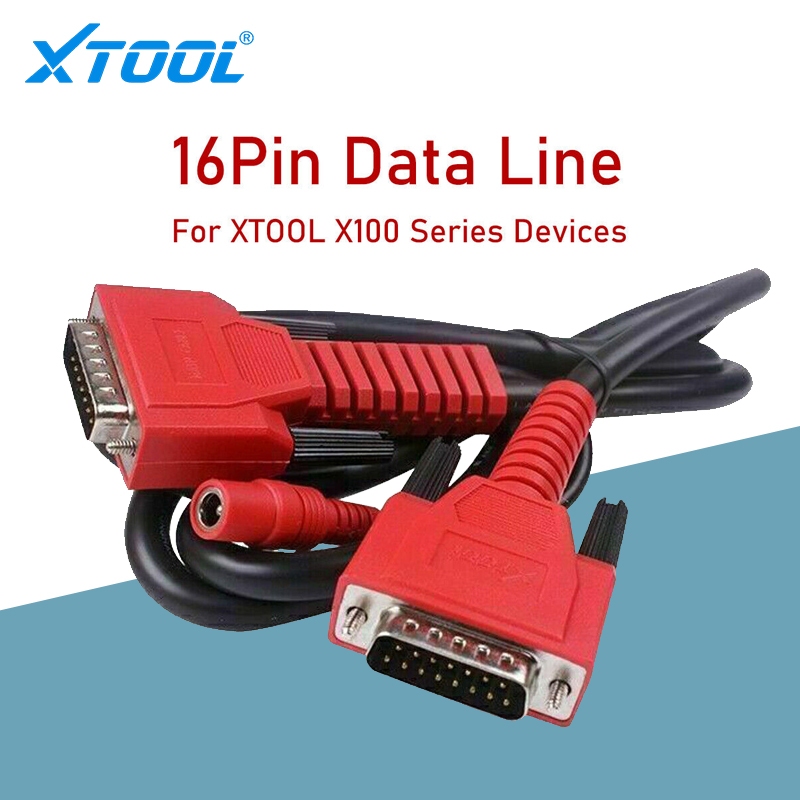 Universial XTOOL OBD2 16 Pin Cable Adapter For X100/D Series OBDII ...