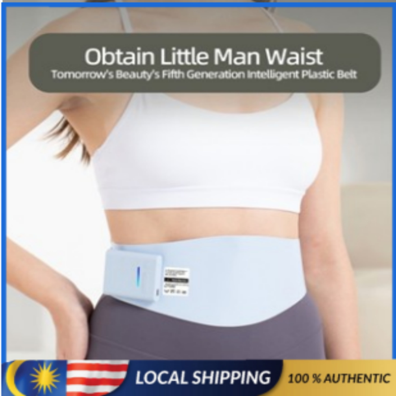 【ReadyStock】EMS Belt Abdominal Abdominal Fitness Waist Warmer Vibration ...