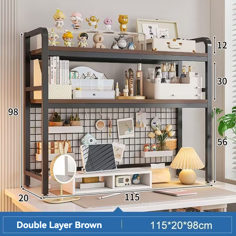 Study Simple Bookcase Shelf Dormitory Desktop Rack Household Office ...