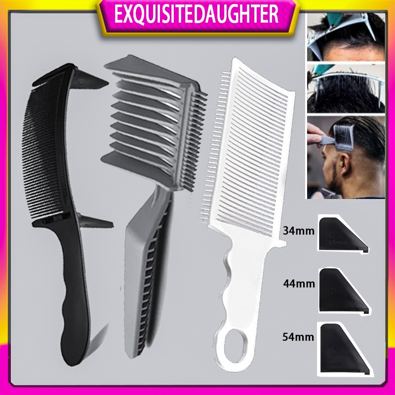 3 Pcs/Set Haircut Clipper Comb Guide Flat Top Thickening Portable ...