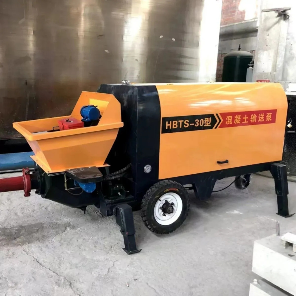 Secondary structure concrete conveying pump, small secondary structure ...