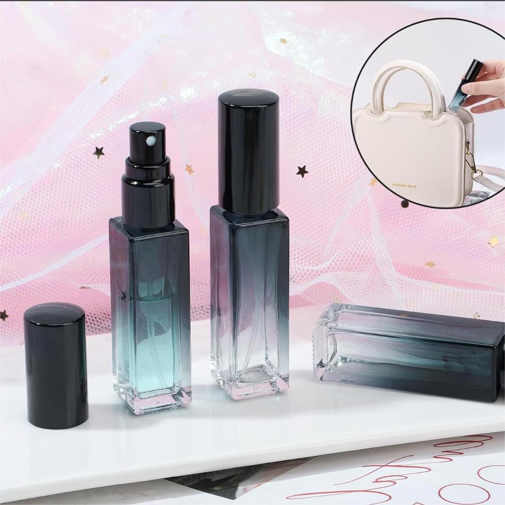 6 Pieces 5ml 10ml Travel Mini perfume Refillable Atomizer Container ...