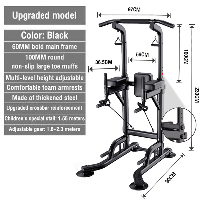 Pull-ups machines for home use, Multifunctional Single-bar Parallel ...