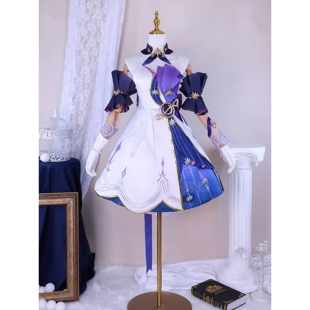 【Ready Stock】Honkai: Star Rail Robin Cosplay Costume Game Women Girl ...