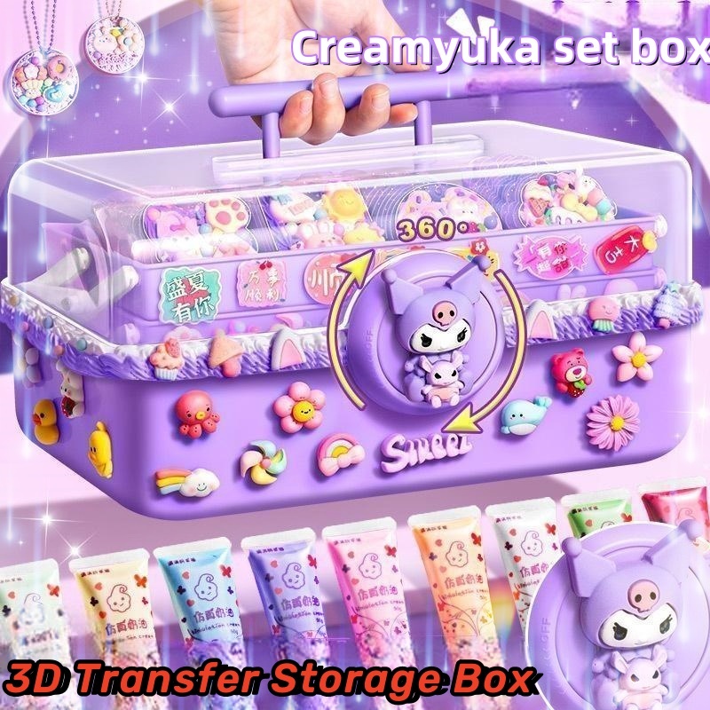 Local Delivery 】 Cream Guka Guka Set Sticker 826PCS Full Set Guka ...