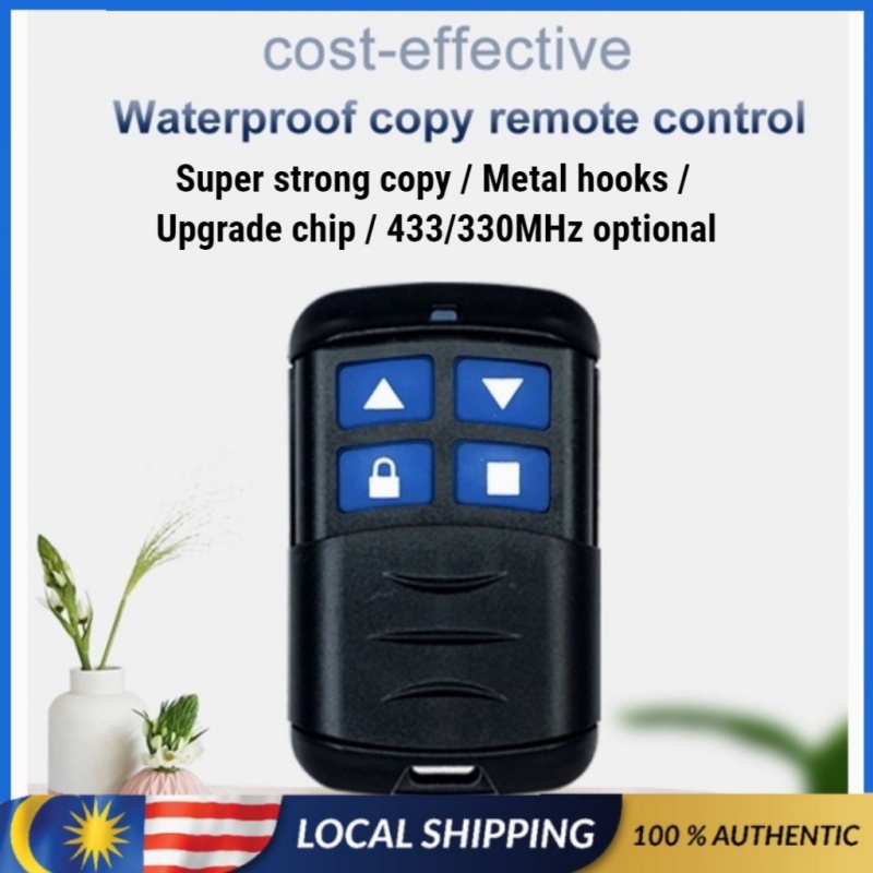 Clone Type DIY Auto Gate Remote Control 自动门遥控器 330Mhz 433Mhz Waterproof ...