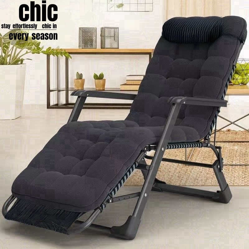 Foldable Lounge Lazy Sofa Seat Chair Outdoor Camping Napping Sleeping ...