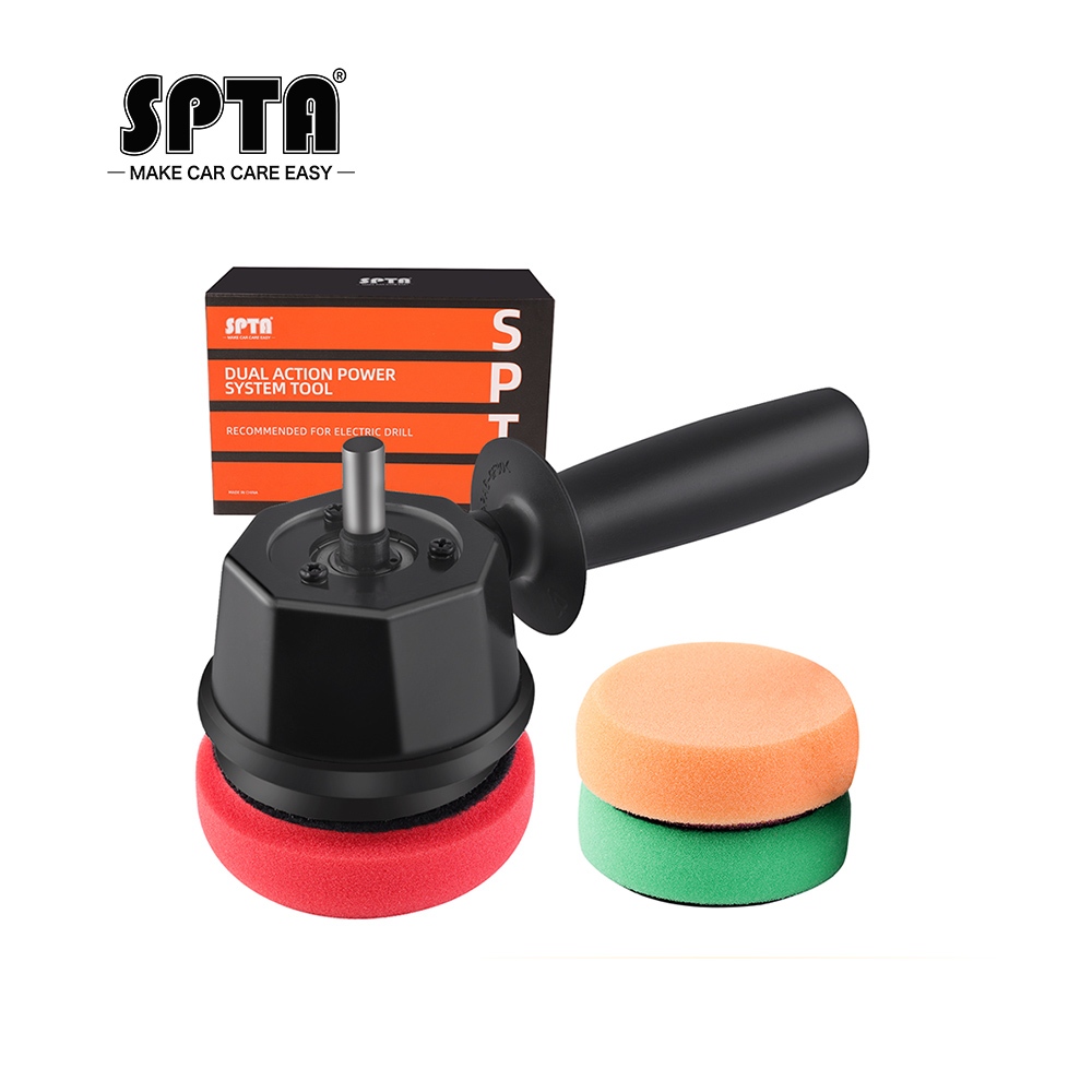SPTA Dual Action Power System Tool Forced Polisher Adapter Detailing ...