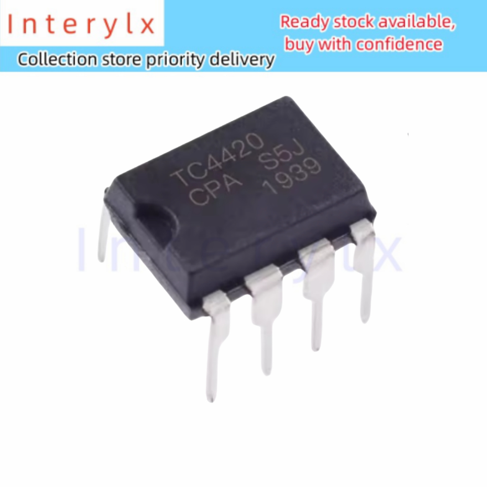 10PCS TC4420CPA DIP-8 MIC4420 TC4420 TC4420EPA TC4429CPA TC4429 TC4428CPA TC4422CPA TC4422 ...