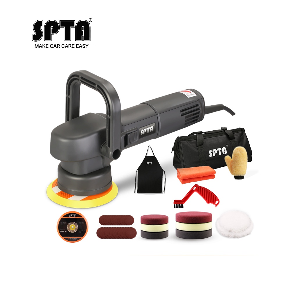 SPTA 5inch Dual Action Polisher 8mm Random Orbit Polishing Machine 780W ...