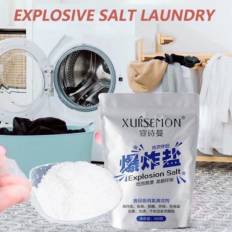 Pencuci cuci garam letupan Biological Enzyme Soaking Powder for Washing Powder Powerful Stain ...