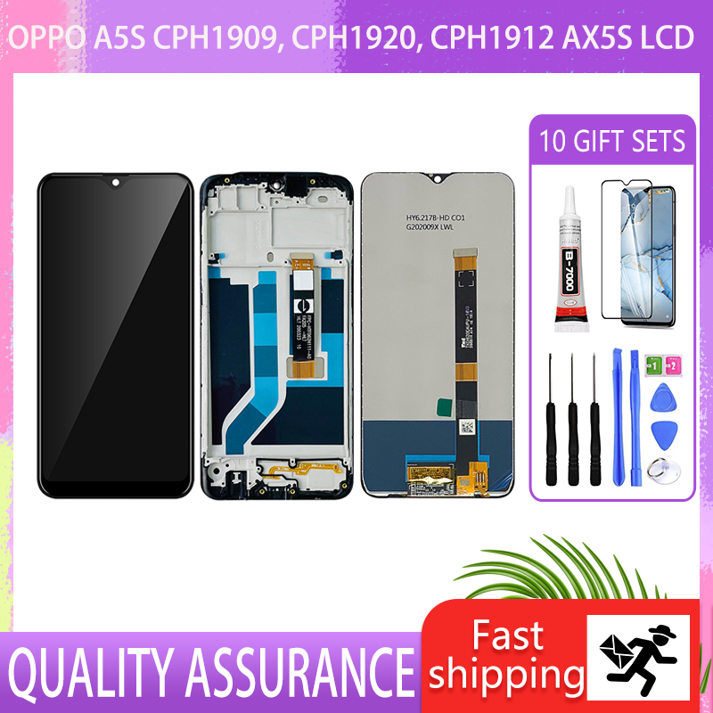 Original For OPPO A5S CPH1909, CPH1920, CPH1912 AX5S LCD Display Screen ...