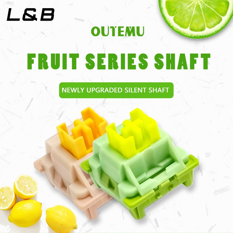 OUTEMU Peach Switch V2 Lime Switch V2 Customization Mechanical Keyboard Hot Swap Switch Dust ...