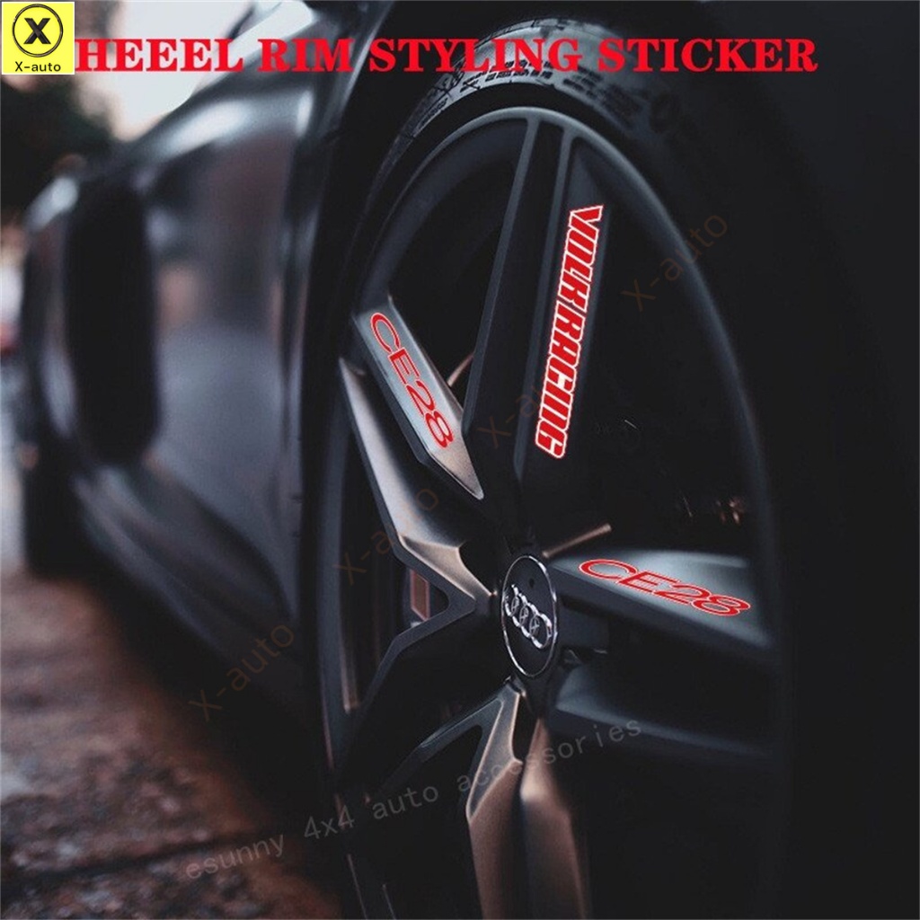 Enhance Your Car's Style with Premium Rim Stickers - RAYS VOLK, TE37 ...