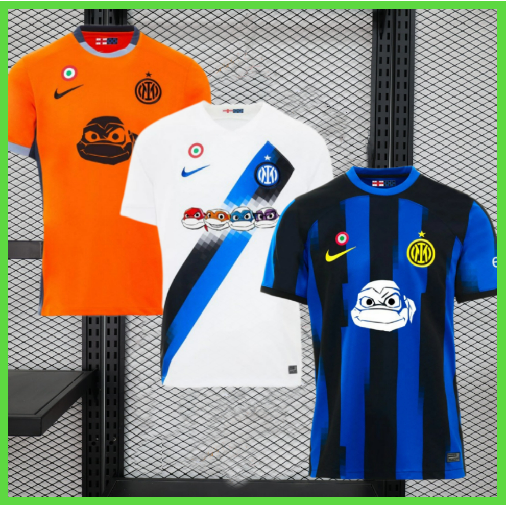 Inter Milan Jerseyteenage Mutant Ninja Turtles 2324 Joint Edition Jersey Shopee Malaysia