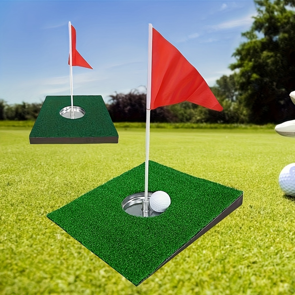 Golf Putter Pad Simulation Green Mini Putter Plate Portable Putter ...