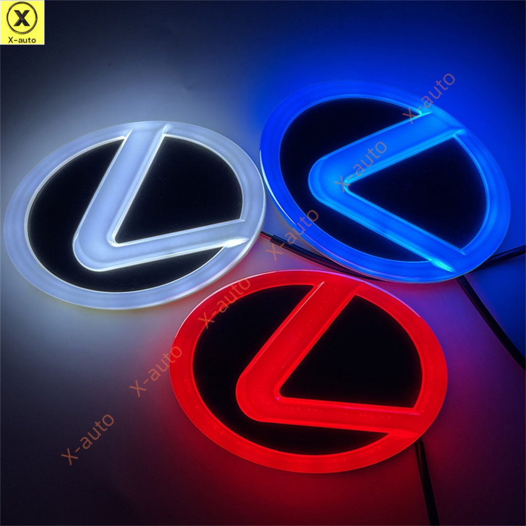 Lexus 4D Car LED Emblem Logo Badge - Fits Front or Rear - Replace the ...