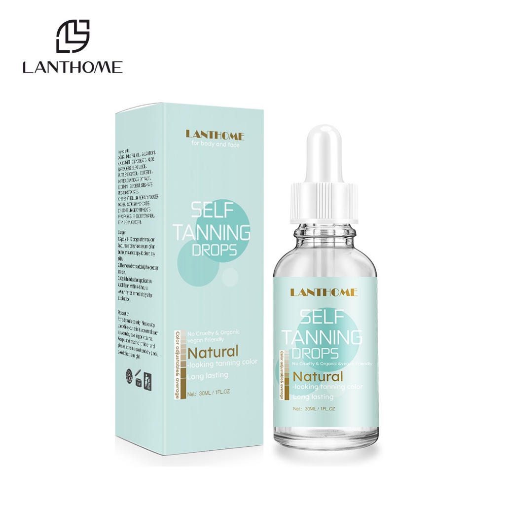 LANTHOME Self Tanner Tan Oil - Ultra Premium,Clean Sunless Tanner ...