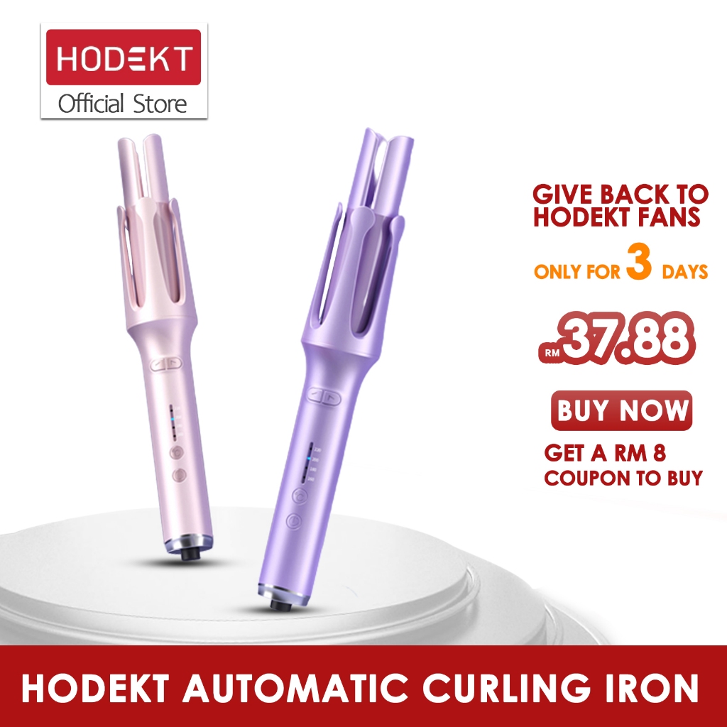 HODEKT Automatic Iron Ceramic Hair Curler Automatic Iron Ceramic Hair ...