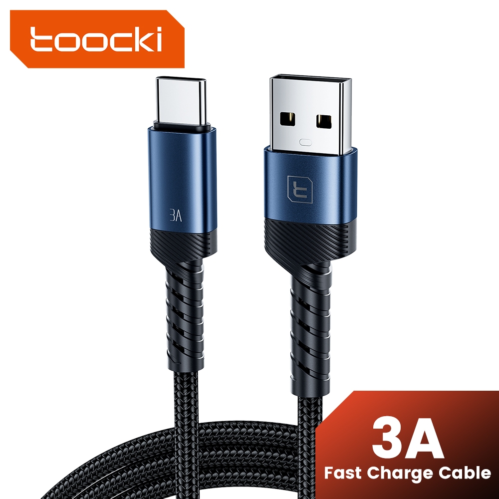 Toocki 3A USB C Fast Charging Cable USB To Type C Fast Charging Data ...
