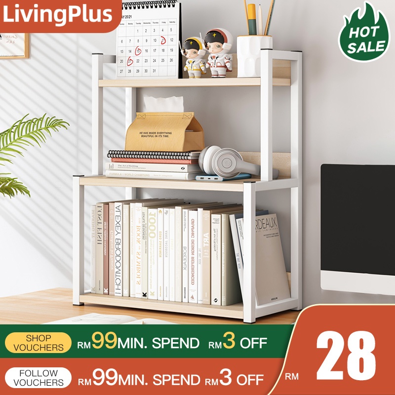 Book Rack Desktop Organizer Storage Rack Display Rack Student Bookshelf ...