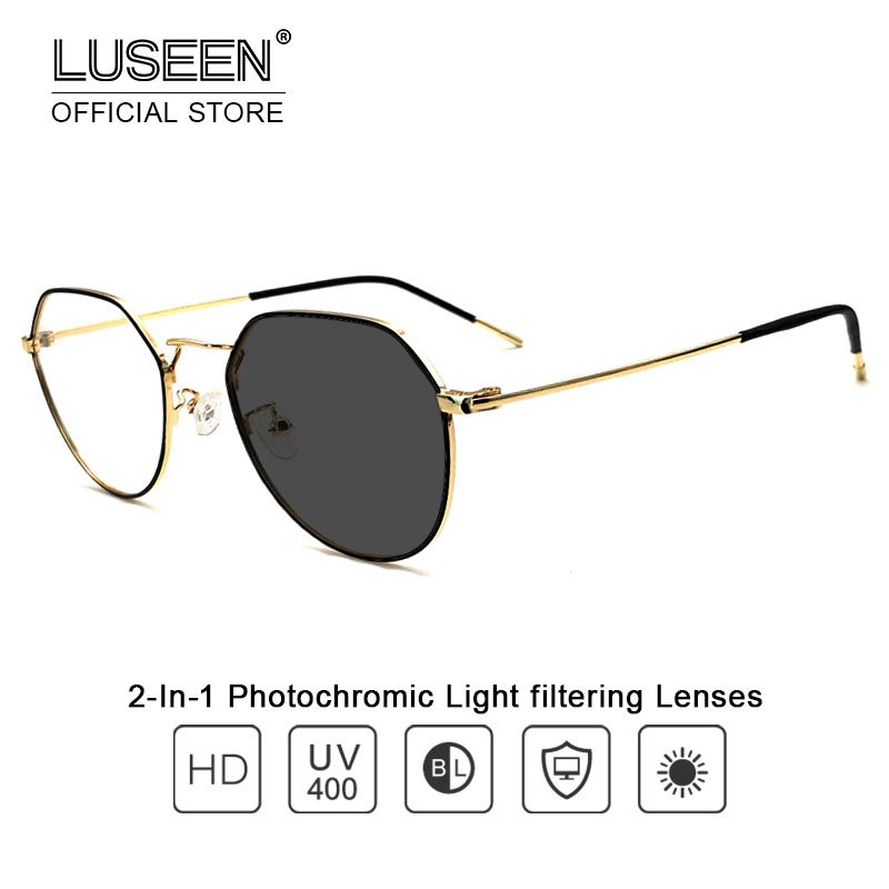 LUSEEN Cermin Mata Replaceable Lens Spectacles Frame Spek Mata ...
