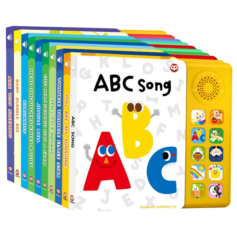 Kids Electric Song Book Nursery Rhymes Buku Bunyi English Children Book ...