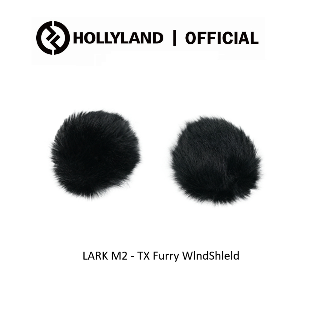 Hollyland TX Furry Windshield for LARK M2 Wireless Microphone Accessory ...