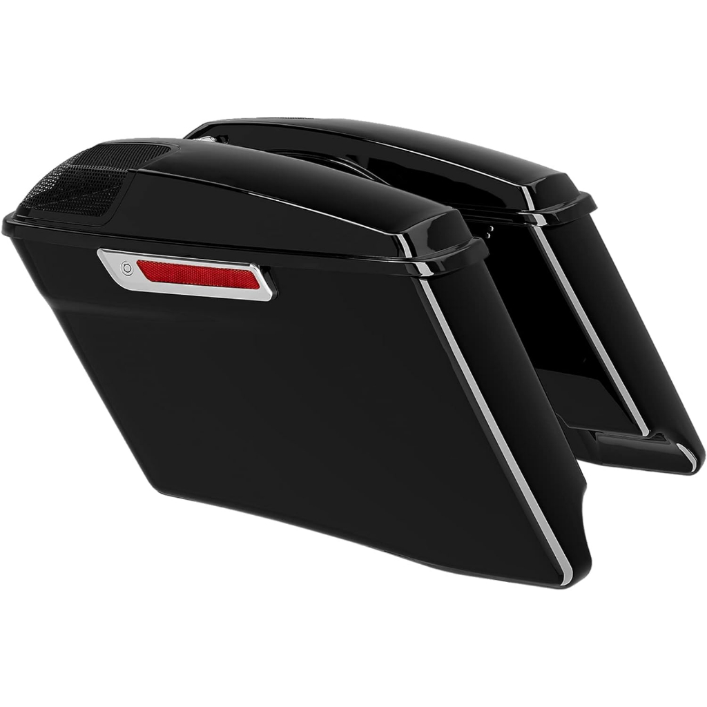 Harley Davidson Hard ABS Side Cases Bags Boxes Saddlebags for Road ...