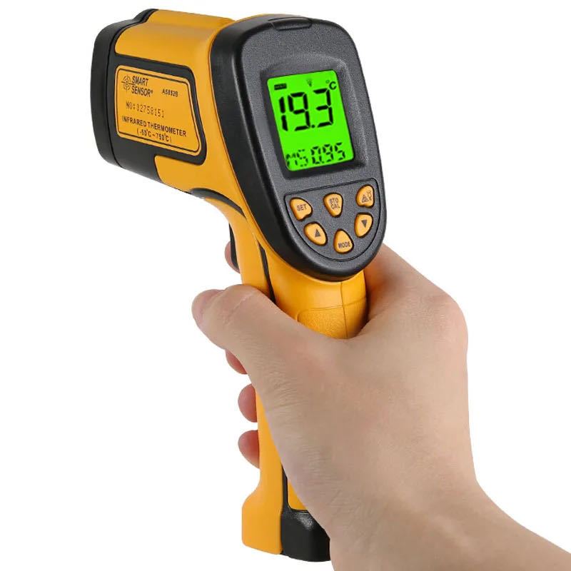 SMART SENSOR AS852B Infrared Thermometer Hand-held Infrared Thermometer ...