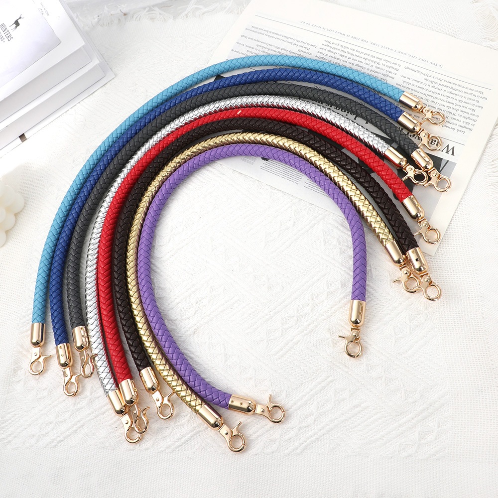 Bag Belt Braided Handle DIY Shoulder Strap Detachable 30/40/60cm PU ...