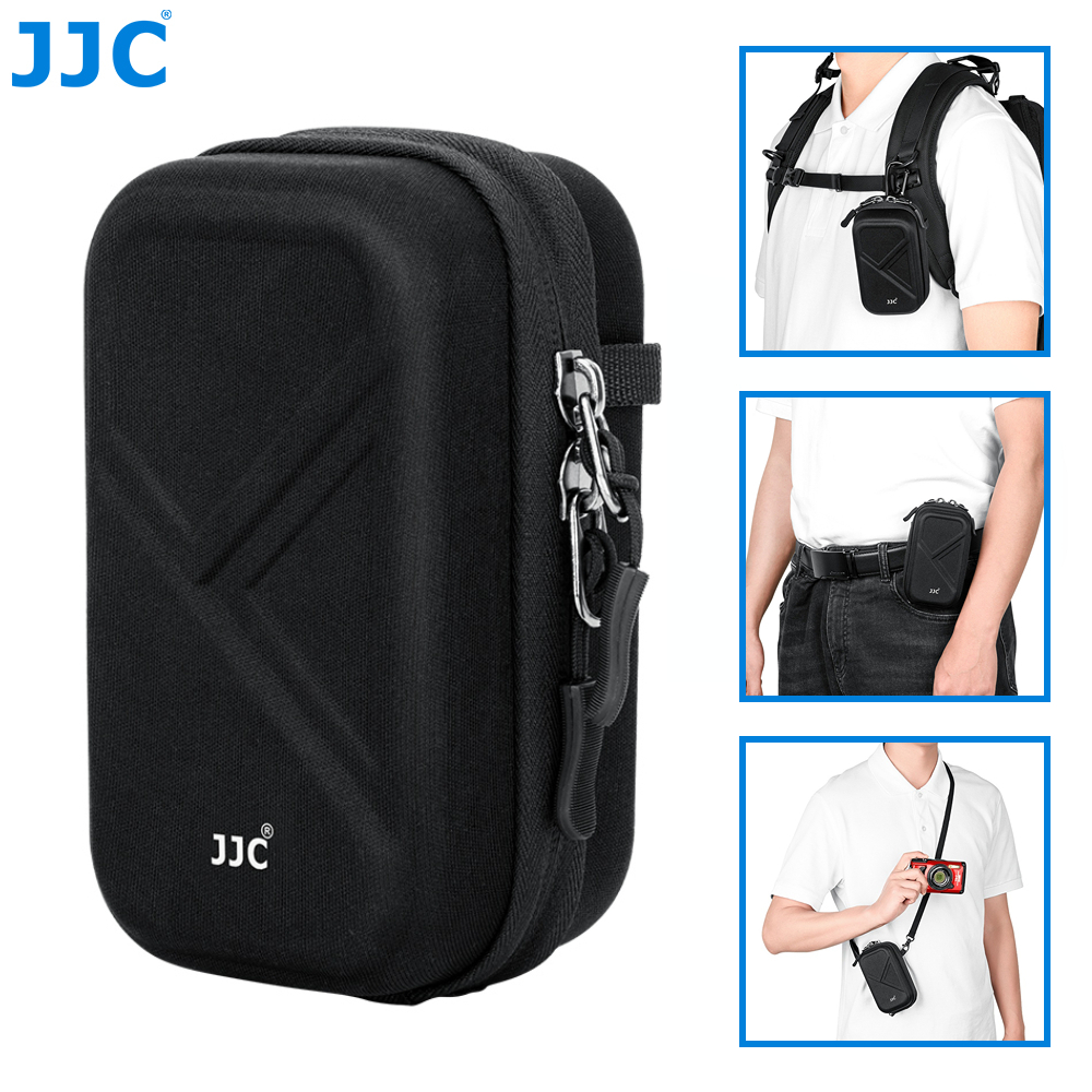 JJC Camera Case EVA Hard Shell for TG7 TG6 OM-SYSTEM Olympus Tough TG-7 TG-6 TG-5 TG-4 Storage ...